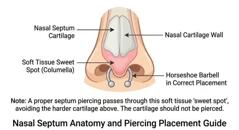 How Much Is a Septum Piercing? - Pierce Now